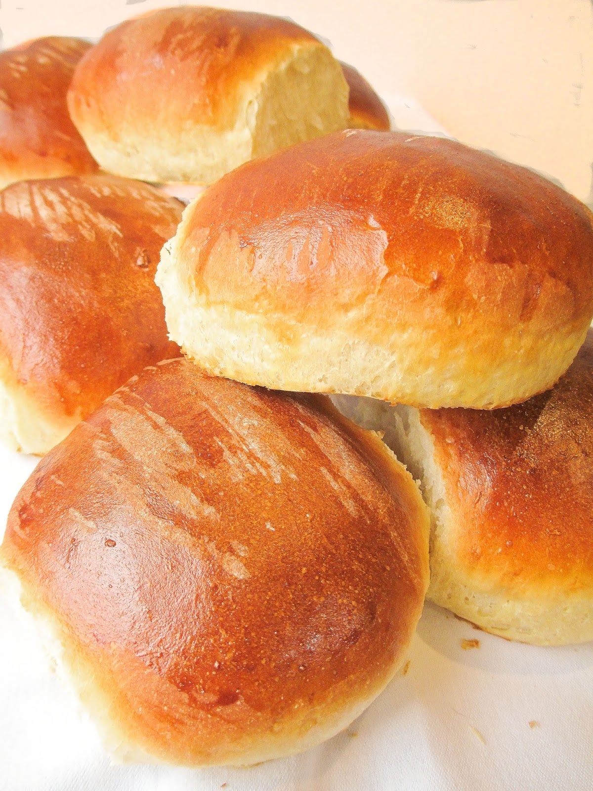 Hamburger Buns (Sold Frozen) - pack of six | I Can't Believe it's Bread